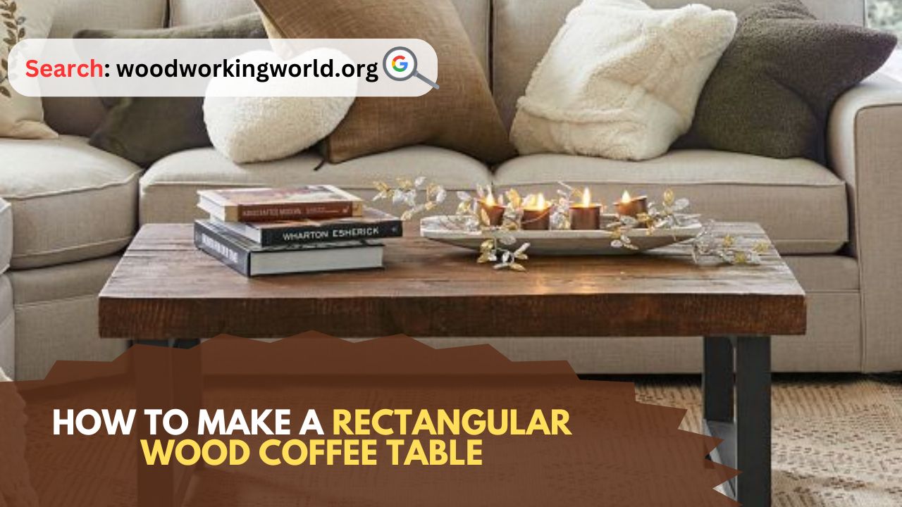How to Make a Rectangular Wood Coffee Table