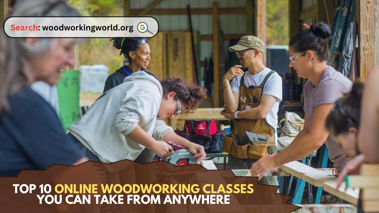 Top 10 Online Woodworking Classes You Can Take From Anywhere