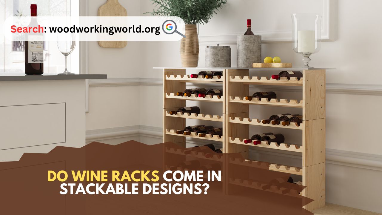 Do wine racks come in stackable designs?