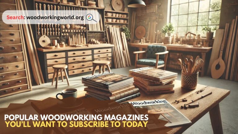 Popular Woodworking Magazines You’ll Want to Subscribe to Today