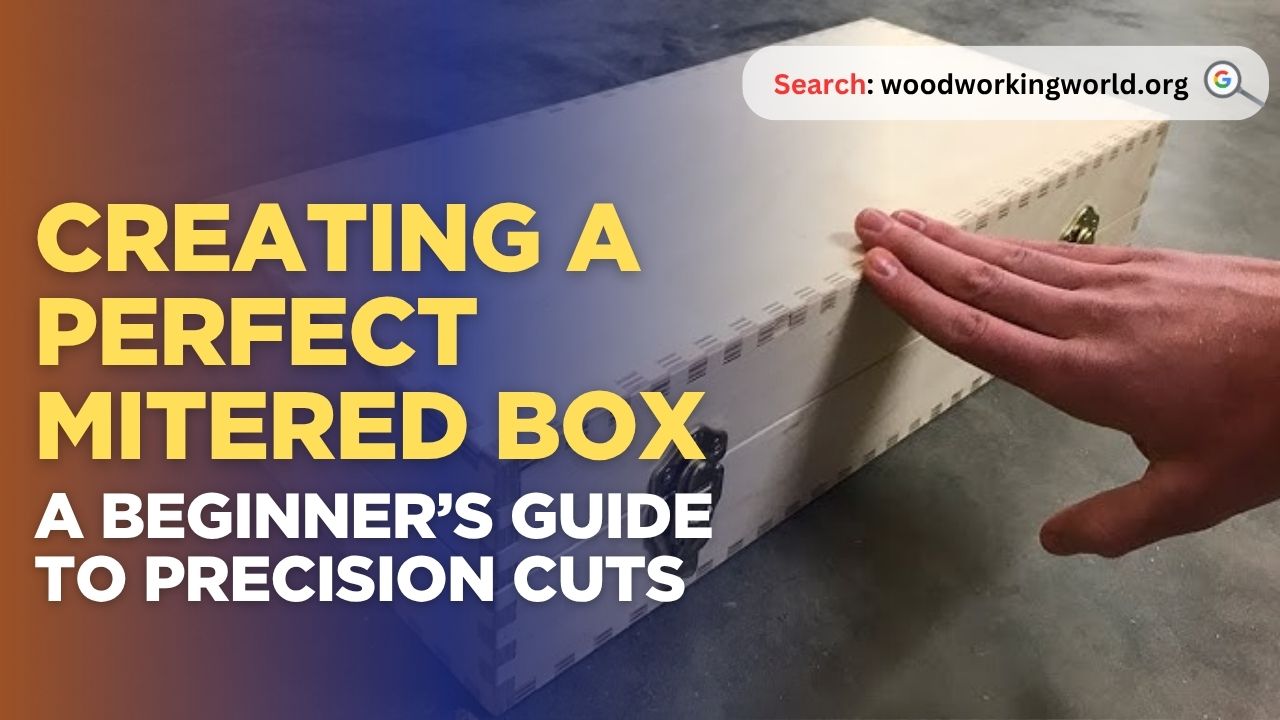 Creating a Perfect Mitered Box: A Beginner’s Guide to Precision Cuts