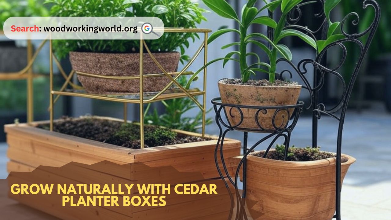 Grow Naturally with Cedar Planter Boxes