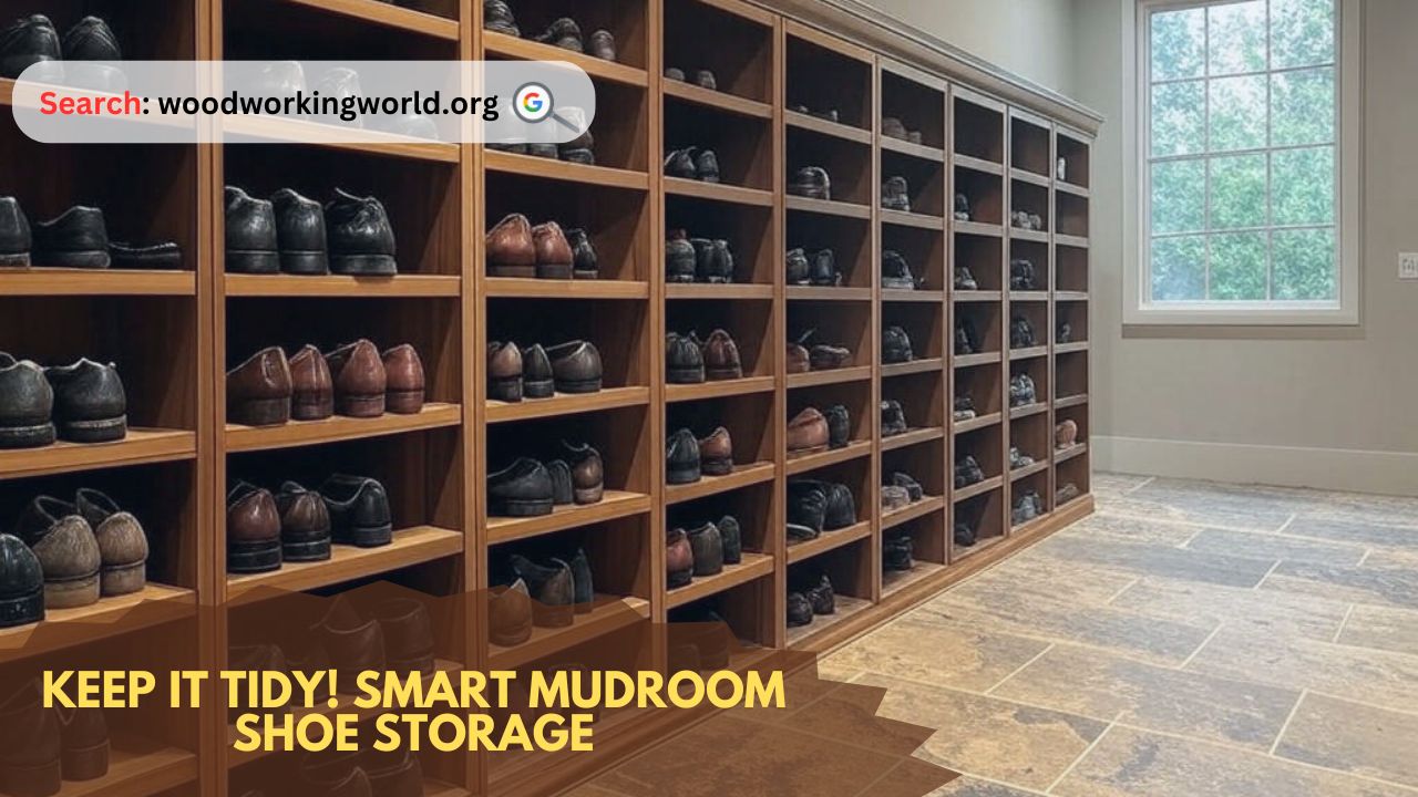 Keep It Tidy! Smart Mudroom Shoe Storage