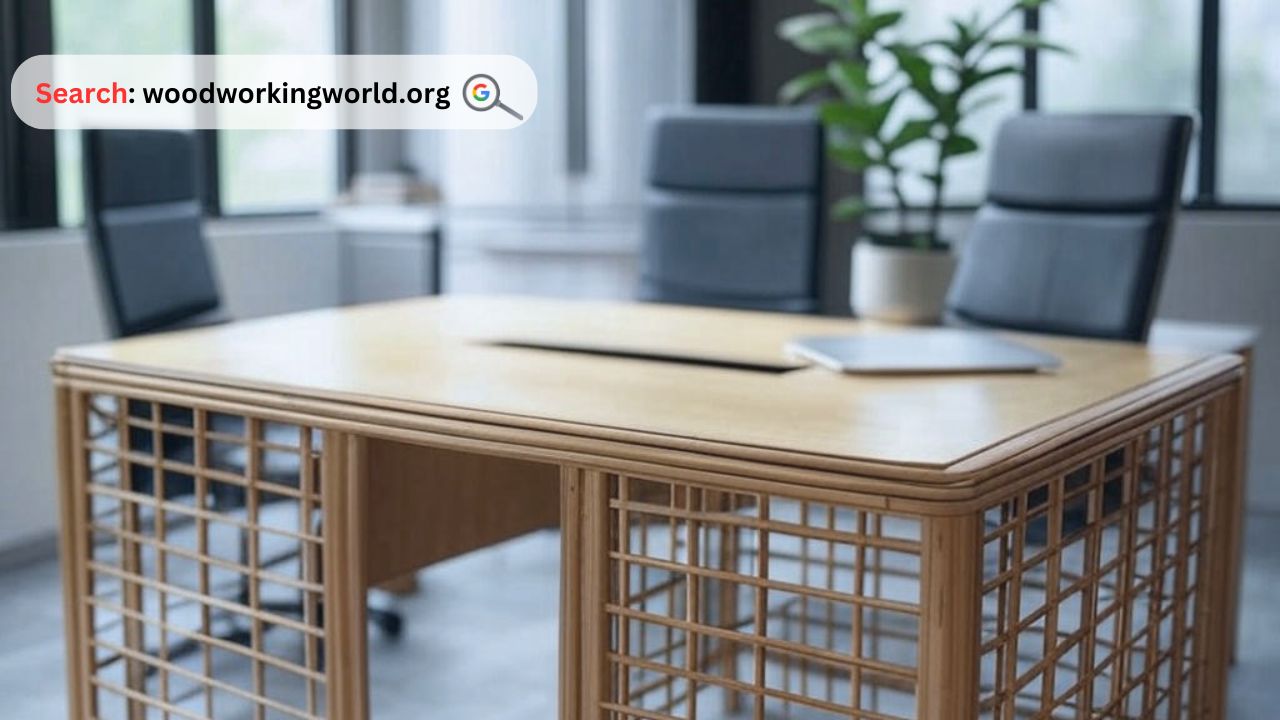 Natural & Stylish! A Rattan Desk for Any Space