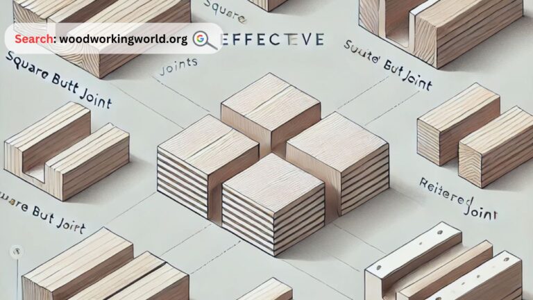 Simple yet effective woodworking butt joints for beginners