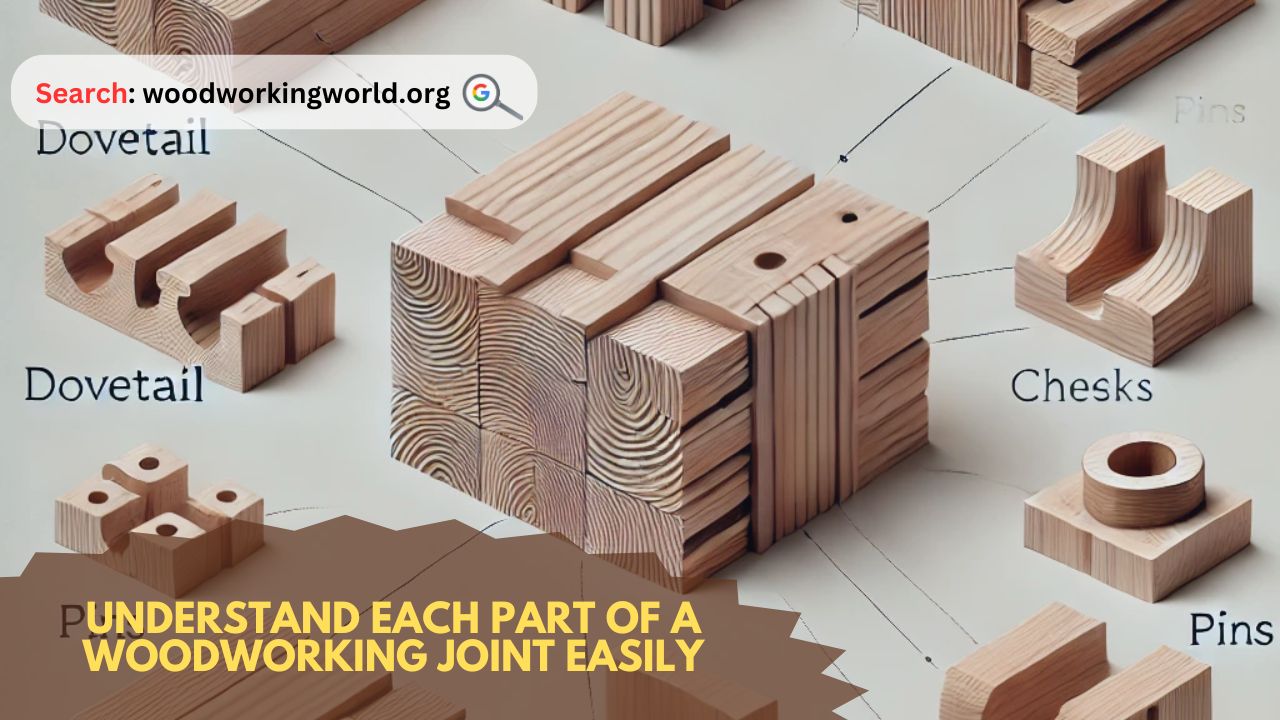 Understand each part of a woodworking joint easily