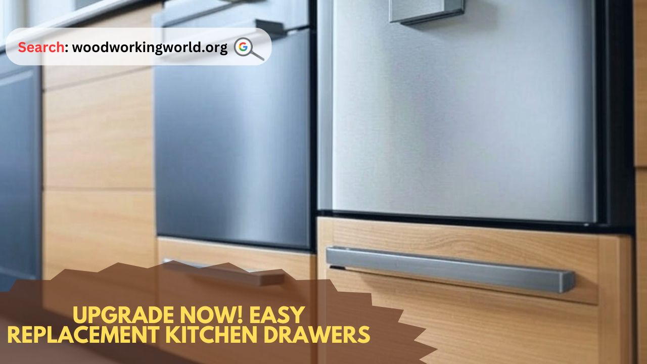 Upgrade Now! Easy Replacement Kitchen Drawers
