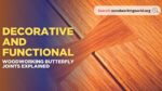 Decorative and functional woodworking butterfly joints explained ...