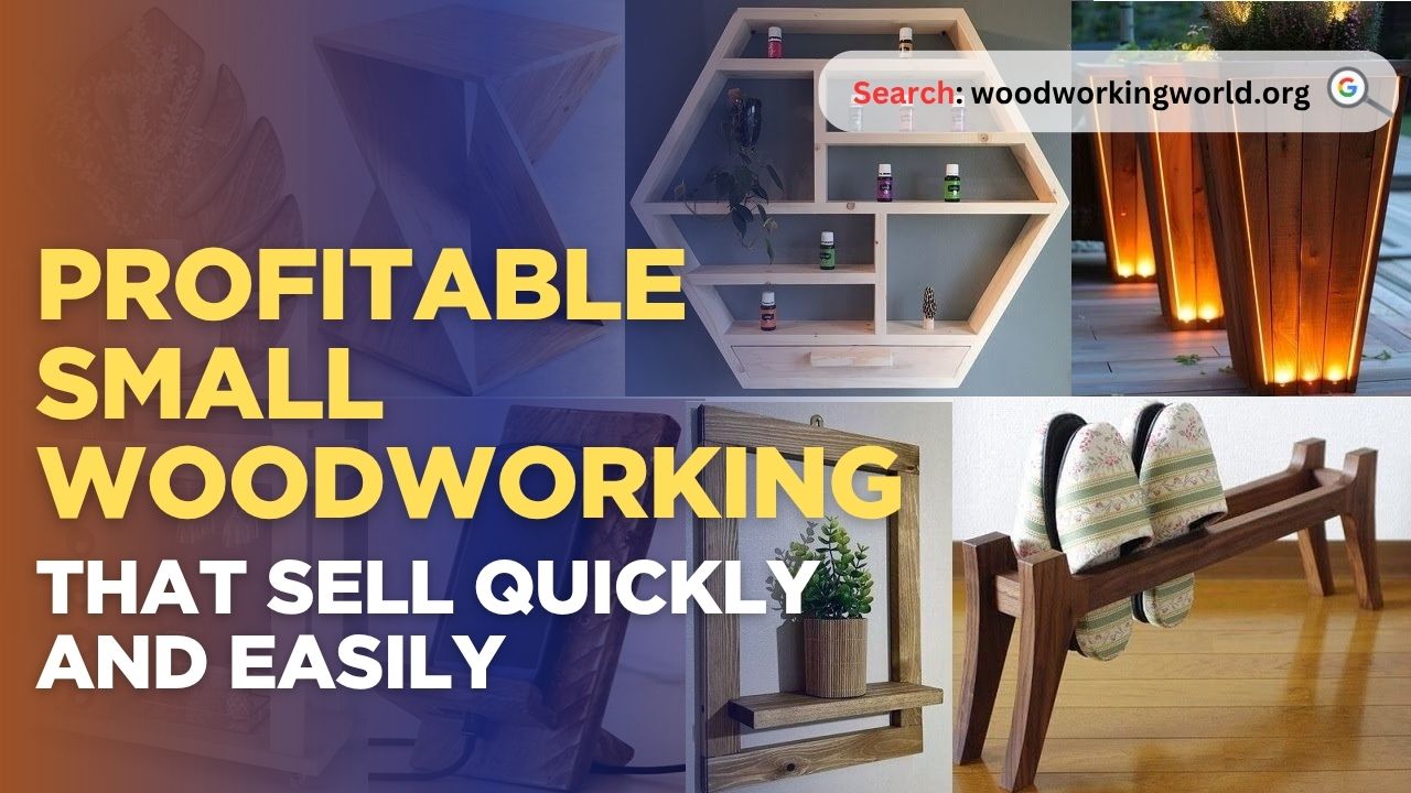 Profitable small woodworking projects that sell quickly and easily ...