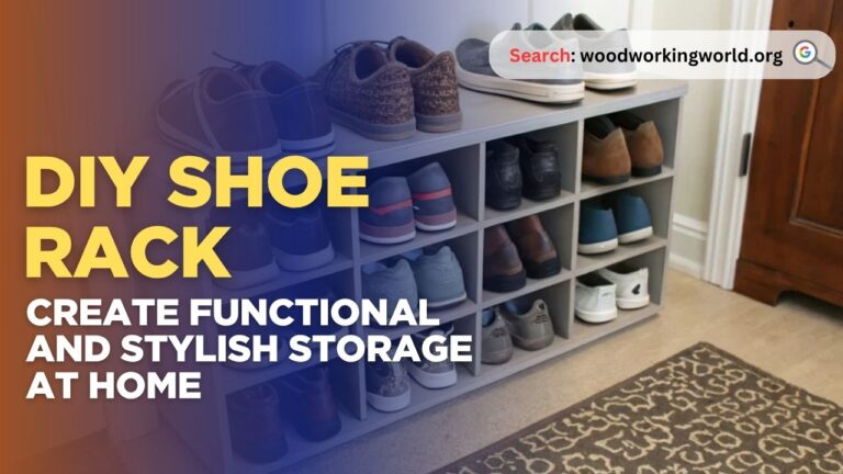 DIY Shoe Rack: Create Functional and Stylish Storage at Home