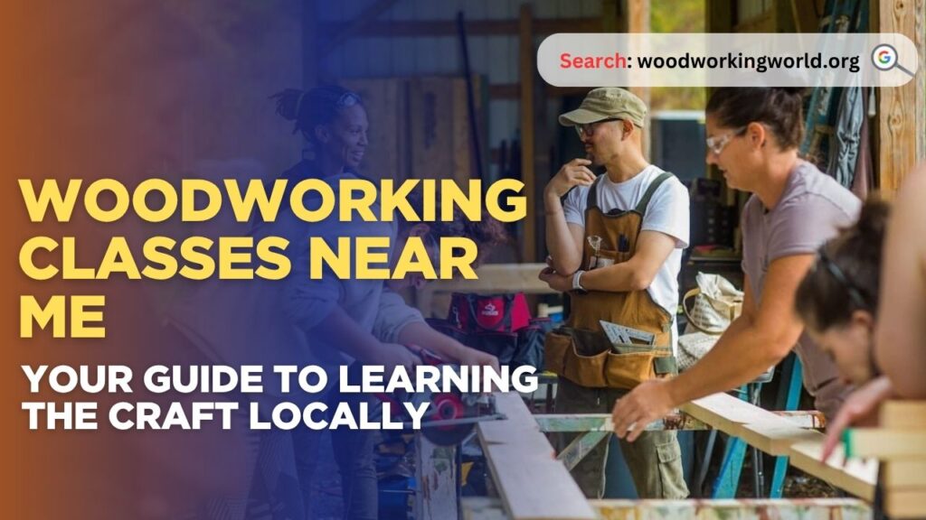 Woodworking Classes Near Me: Your Guide to Learning the Craft Locally