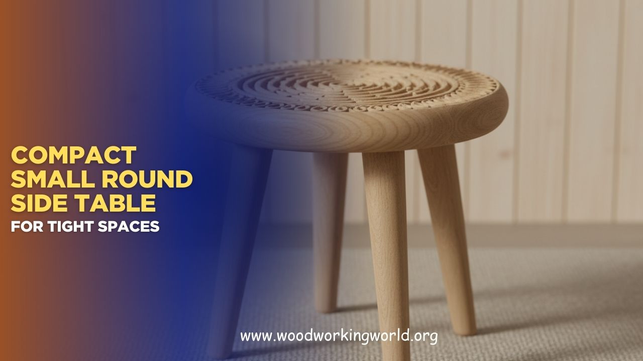 Compact small round side table for tight spaces (April 2026)