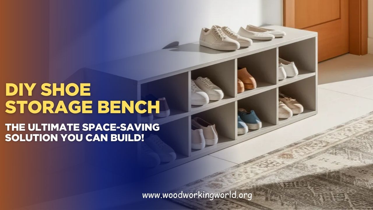DIY Shoe Storage Bench: The Ultimate Space-Saving Solution You Can ...
