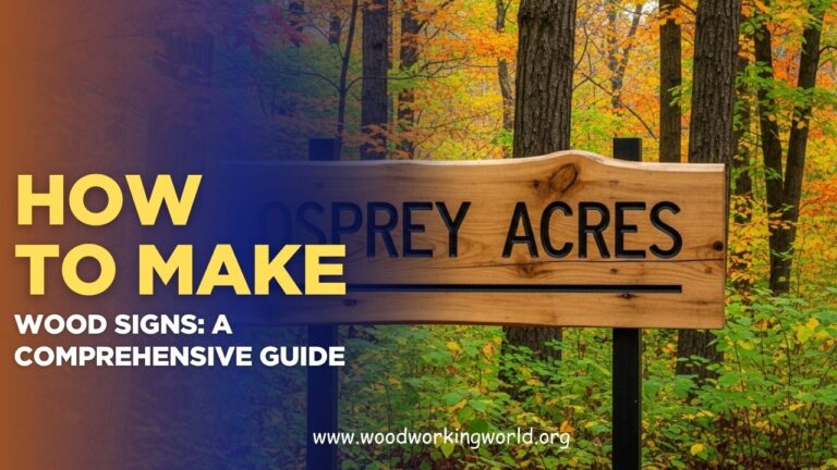 How to Make Wood Signs: A Comprehensive Guide (May 2026)