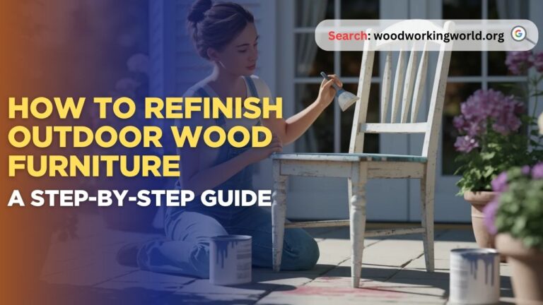 How to Refinish Outdoor Wood Furniture: A Step-by-Step Guide (Updated ...
