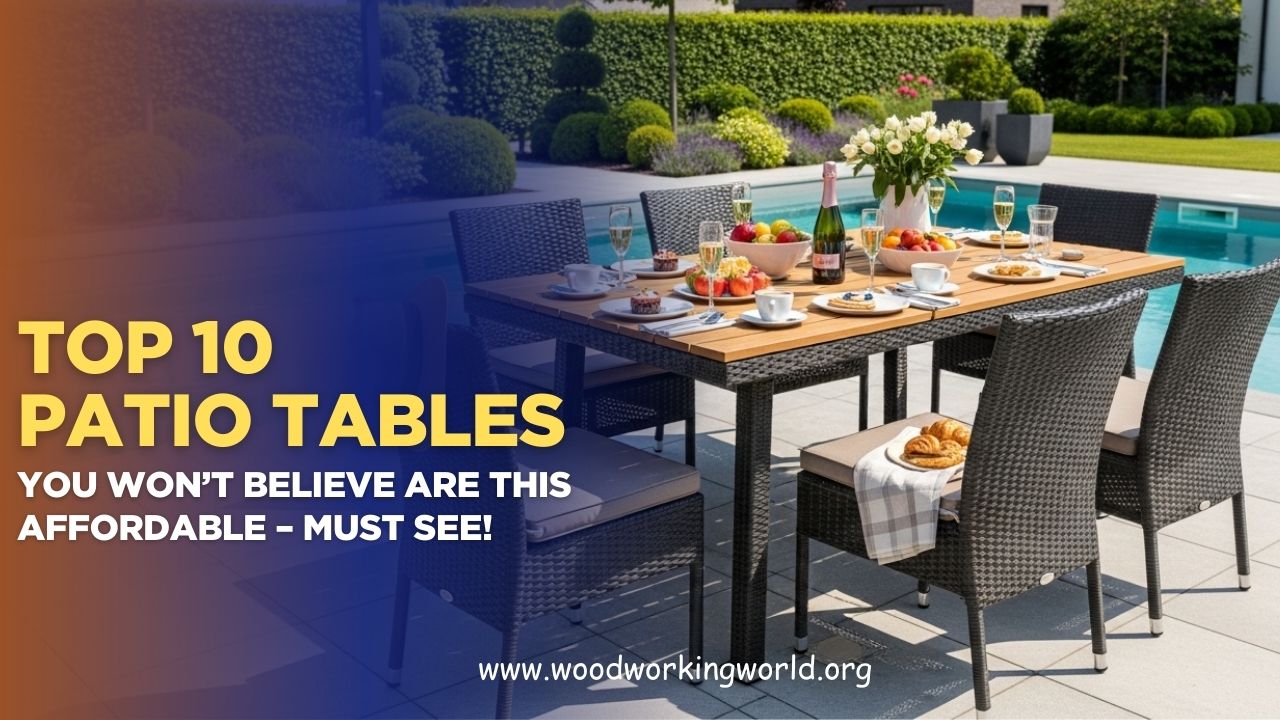 Top 10 Patio Tables You Won’t Believe Are This Affordable – Must See ...