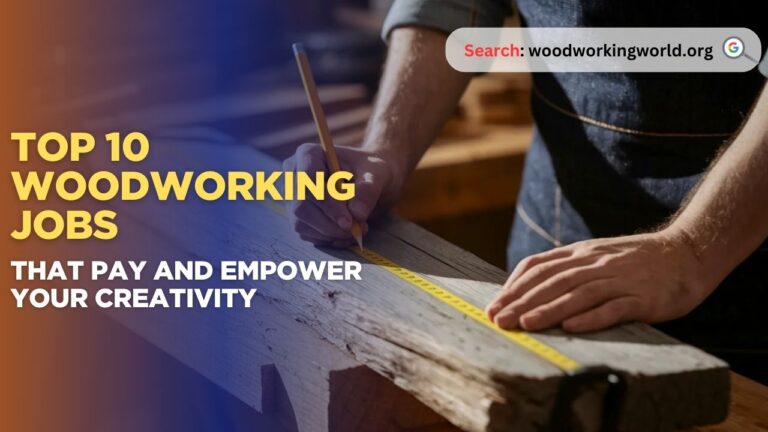 Top 10 Woodworking Jobs That Pay and Empower Your Creativity (Updated ...